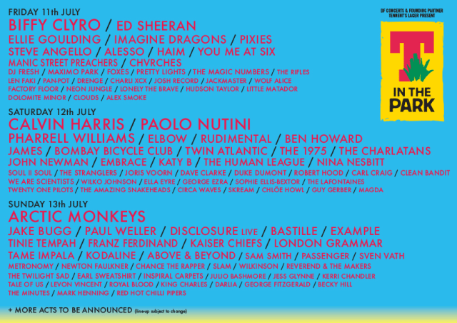 T In The Park Logo